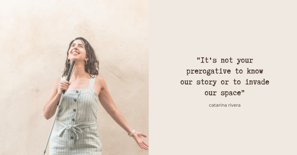 Catarina Rivera says… – What Happened to You?